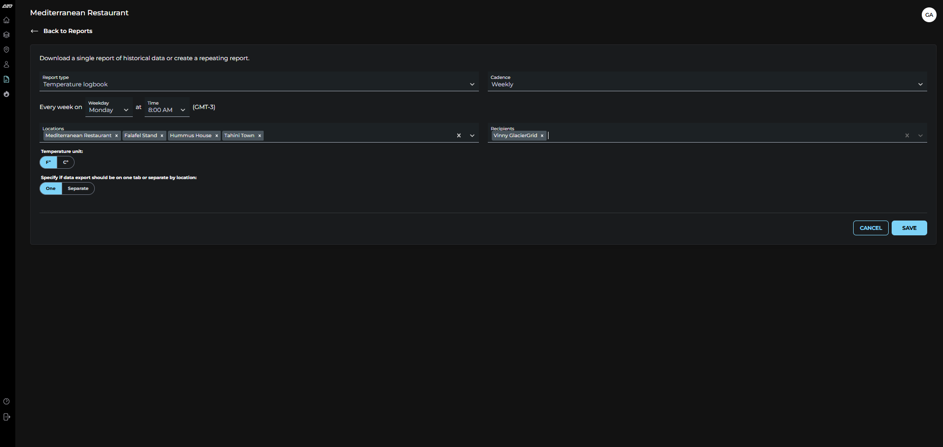 How do I add, download, or edit reports?