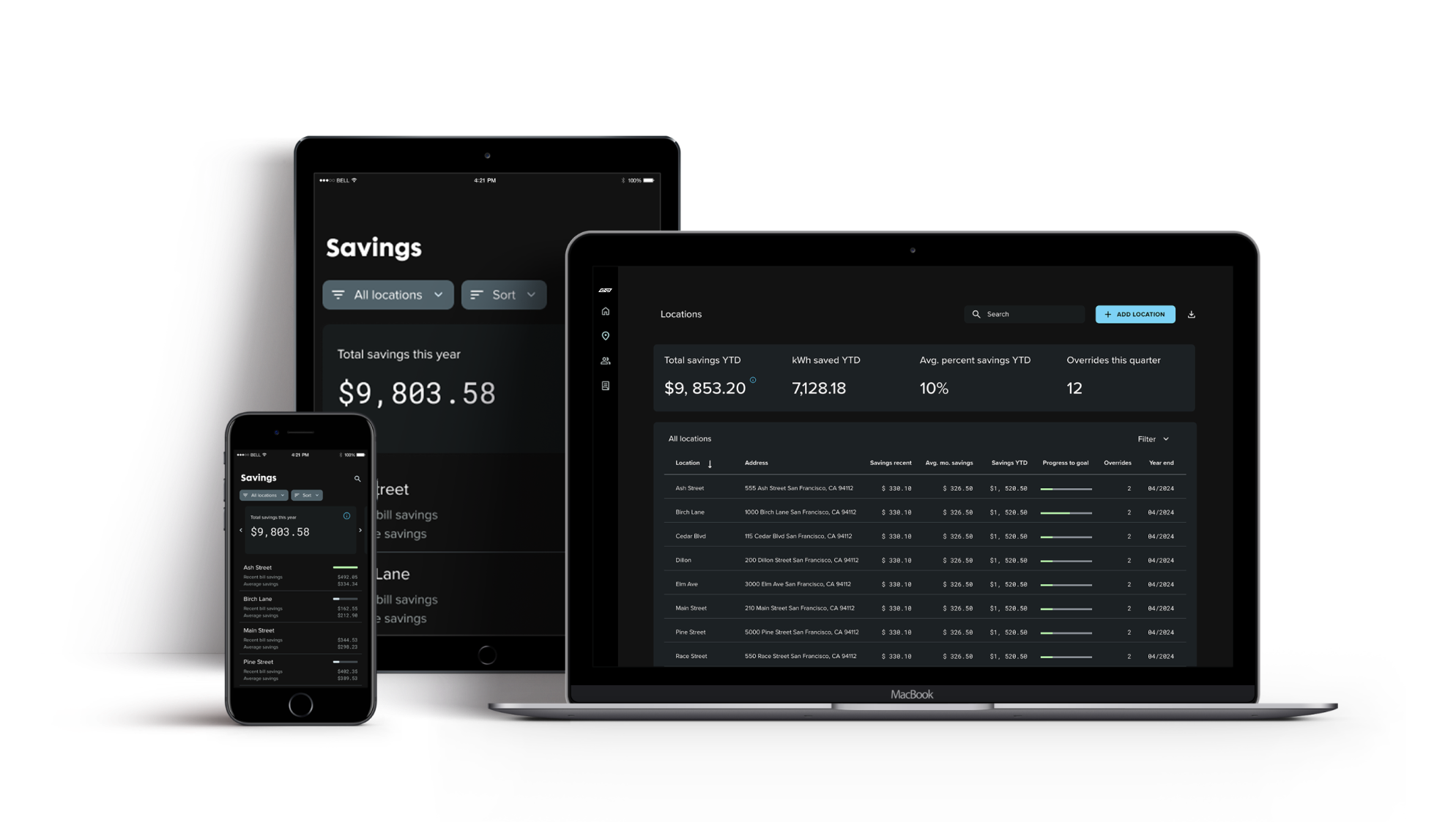 GlacierGrid: Energy Management Solutions for Businesses