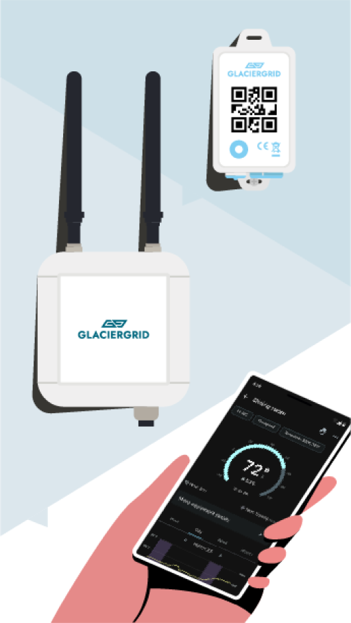 GlacierGrid in Convenience: Advanced Refrigeration and Energy Solutions